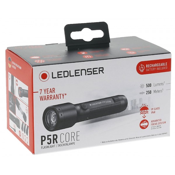 Led Lenser P5R Core Recargable 500 Lúmenes 502178